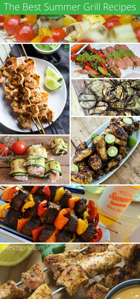 8 Great Summer Grill Recipes
